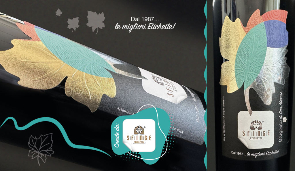 Etichetta del mese: stampa a caldo micro-incisa e rilievo multilivello